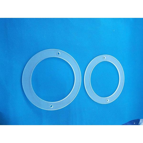 Quality Polished Surface Fused Silica Glass , Silica Glass Plate Transparant glass for sale