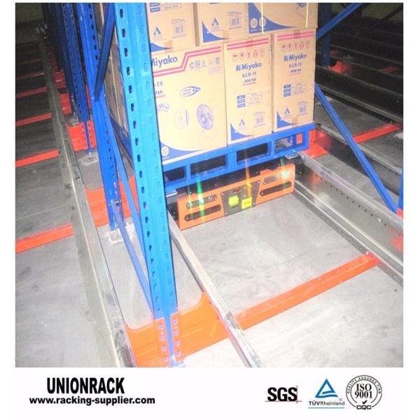 Quality Warehouse Radio Shuttle Pallet Racking System Automatic Remote for sale