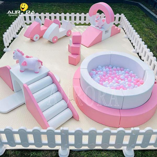 Quality Indoor Playground Kids Soft Play Equipment Toddler Soft Play Ball Pool for sale