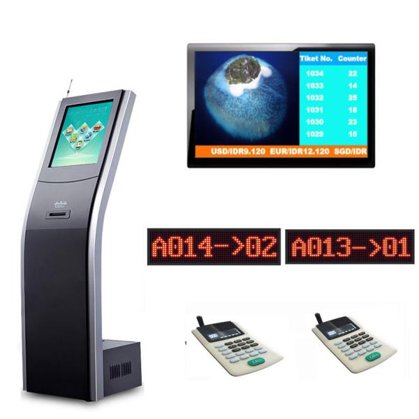 Quality Bank Hospital Electronic Queuing System Token Number Wireless Queuing System for sale