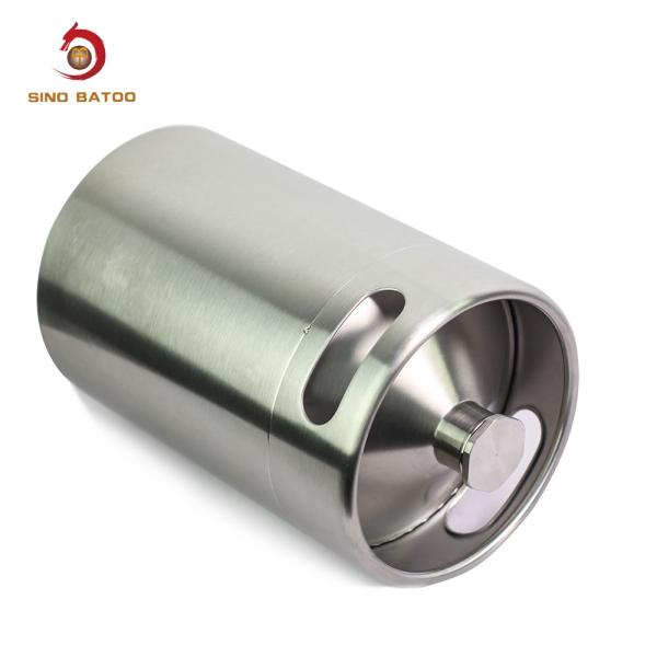 Quality 128oz 4L Stainless Steel Insulated Mini Keg For Beer for sale