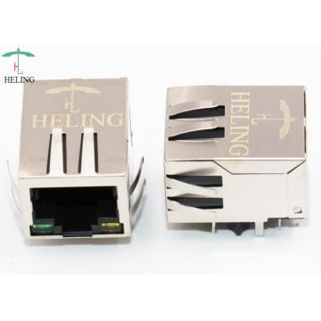 1000Mb RJ45 Ethernet Adapter Gigabit Standard Latch Down With EMI GRN / YEL LED