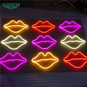 Quality Silicone Resin LED Neon Sign Pink Home Decor Neon Wall Lights OEM ODM for sale