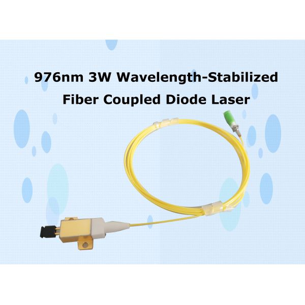 Quality 976nm 3W Wavelength-Stabilized Fiber Coupled Diode Laser for sale