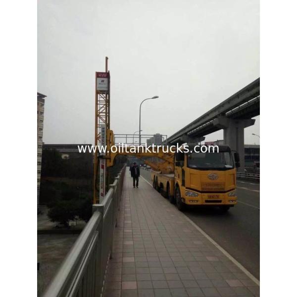 Quality Volvo Euro V 394HP Under Bridge Platform , Bridge Inspection Machine High Stability for sale