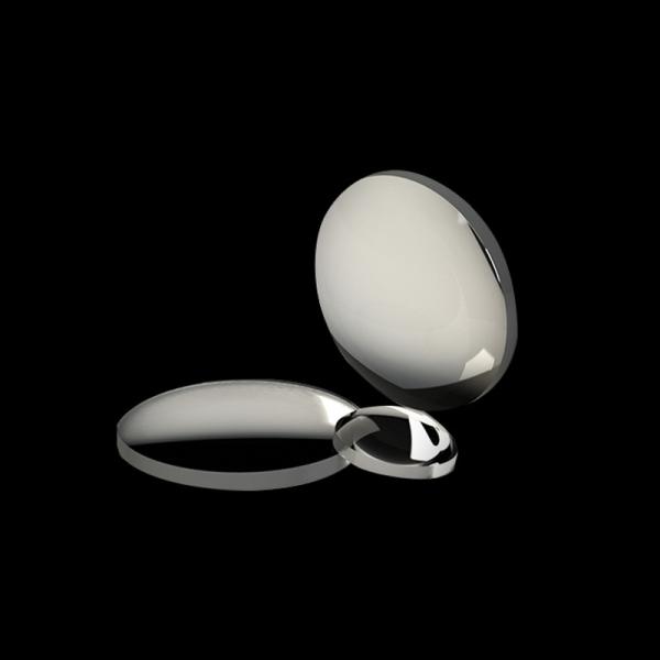 Quality Golden Plano Optical Glass Magnifying Convex Lens For Projector for sale