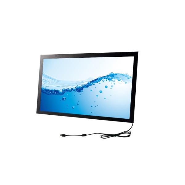 Quality Black IR Touch Screen Panel 10 Points 15.6 Inch With Toughened Glass for sale