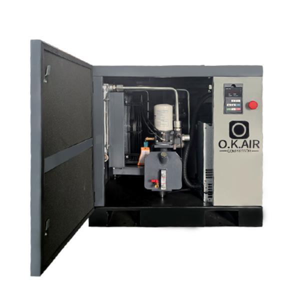 Quality 10 HP Fixed Speed Rotary Screw Air Compressor Voltage 575 - 600V 3 Phase for sale