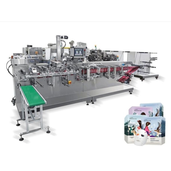 Quality Cutting With Folding Function Non Woven Mask Machine Automatic Bag Forming Facial Mask Machine for sale