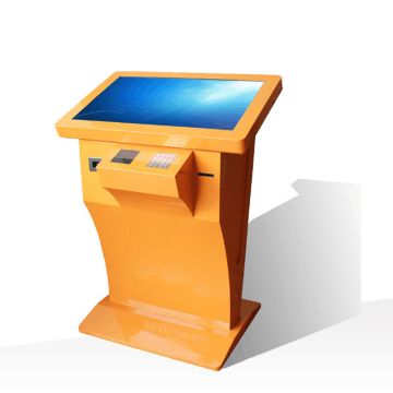 Quality 32 Inch Horizontal Build-In Pc Multi Touch Screen Interactive Self-Service Kiosk for sale