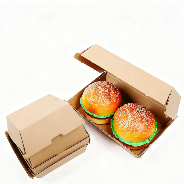 Quality Wholesale customized eco-friendly disposable fast food, take out burger and french fry box for sale