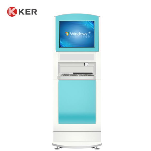 Quality Hospital Registration Report 19 Inch Hospital Self Service Kiosk for sale