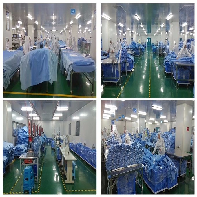 Disposable Surgical Gynecology Drape Color Blue Size 230*330 Cm Or Customization 6