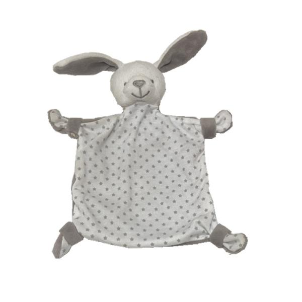 Quality 23CM Grey Bunny Infant Plush Toys for sale