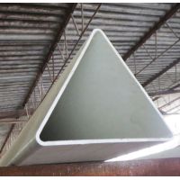 Quality Smooth 180mm FRP Triangle Profiles Fiberglass Triangular Profile GFRP Angle for sale