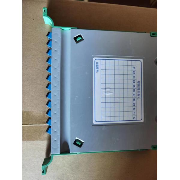 Quality 12 Core Small Splice Tray for FTTX ODB NAP FTTH Plastic Fiber Optic Splice Cable for sale