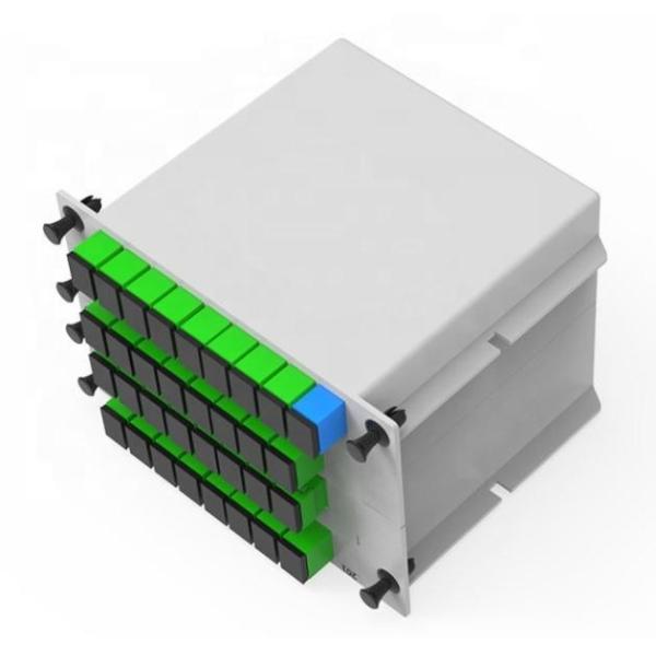 Quality Mini PLC Optical Splitter G657A Customized 1*2 1*4 1*8 1*16 1*32 1*64 PLC 2 Way for sale