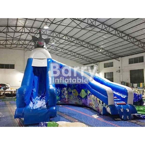 Quality Elephant Inflatable Water Slides For Swimming Pool Customize Logo for sale