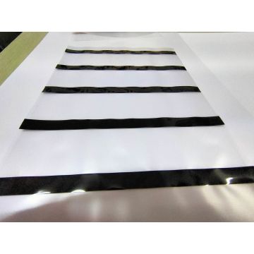 Quality Transparent 0.1mm A4 Magnetic Stripe Coated Overlay for sale