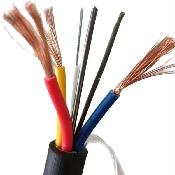 Quality Hybrid OPLC Fiber Optic Cable with Copper Conductors for FTTH for sale