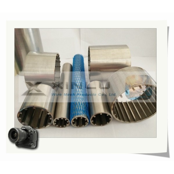 Quality DN60 Well Screen Pipe Fine 50 Micron Slotted Screen Pipe For Beverage for sale