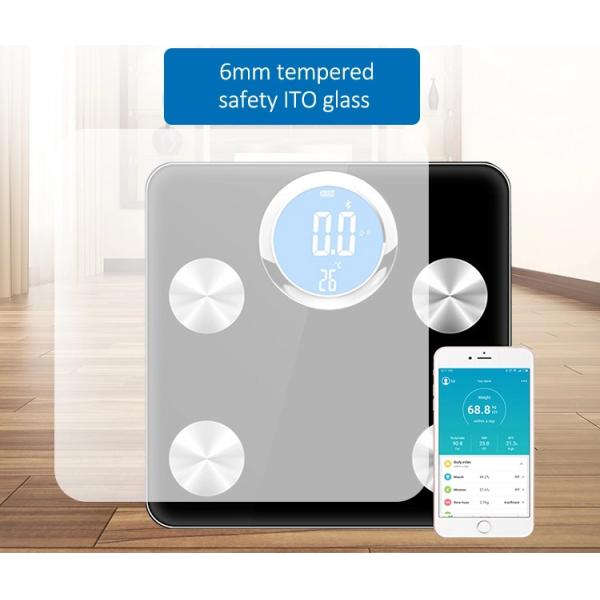 Quality Intelligent Bluetooth Body Fat Monitor Scale for sale