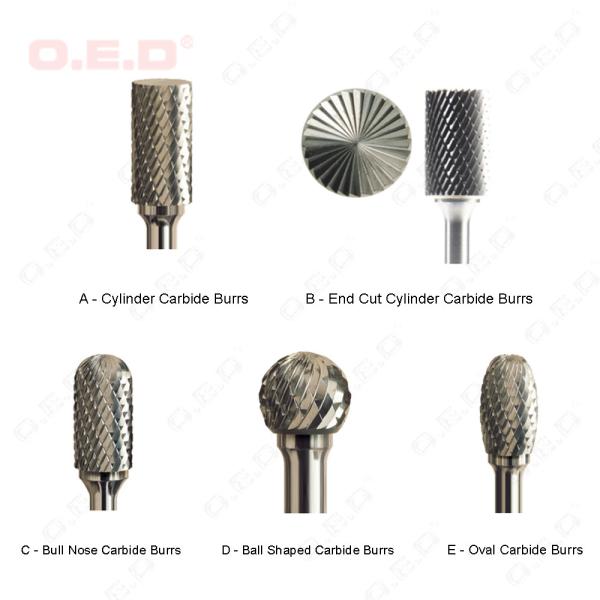 Quality Cylinder Carbide Metal Cutting Tools , K20 Tungsten Carbide Burr for sale