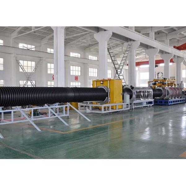Quality Helical Gear 600kg/H 800mm HDPE DWC Pipe Machine for sale