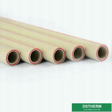 Quality FIBER COMPOSITE Fusion Ppr Pipes White Color PN25 Work Pressure Furring for sale