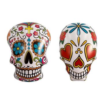 Quality Softball Fans' Must-Have Inflatable Halloween Sugar Skull Decoration For Yard for sale