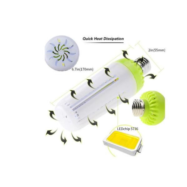 Quality Indoor 10W 15W E26 LED Corn Bulb E40 Warm White Energy Saving for sale