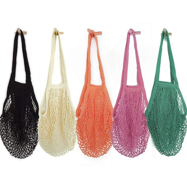 Quality BSCI RoHS Reusable Mesh Fruit Bags , Pantone Eco Friendly Mesh Bags for sale