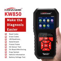 Quality Battery Tester Konnwei Scan Tool KW850 Kia Fiat Bentley Peugeot Mercedes Obd2 for sale