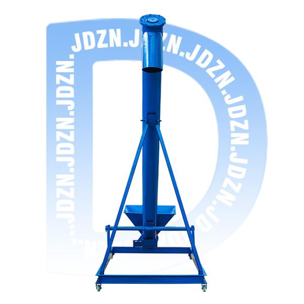 Quality 3KW Tubular Cement Fertilizer Screw Conveyor Feeder with Hopper and Electric Conveyor for sale