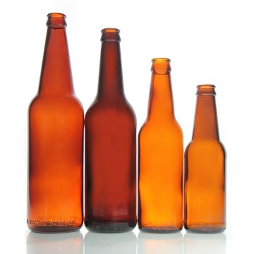 Quality Recyclable Corona 12 Oz Glass Beer Bottles Clear Empty For Juice for sale