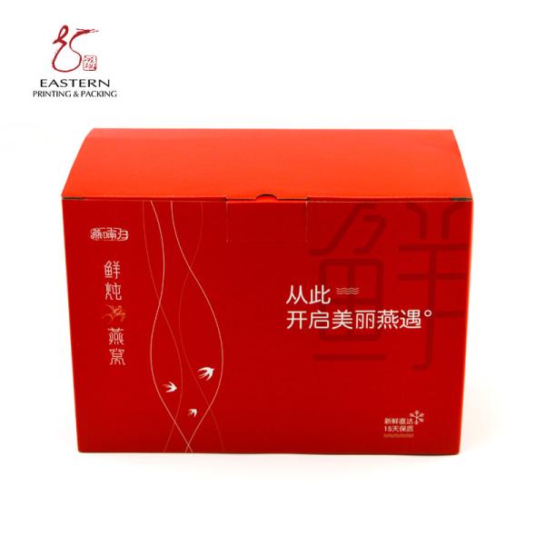 Quality Beautiful Custom Printed Cardboard Boxes , Heavy Duty Cardboard Boxes For Food for sale