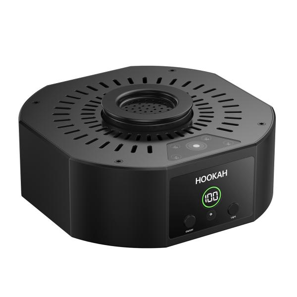 Quality Black Electric Shisha Hookah Bowl with Temperature Adjustable LED and Unique for sale