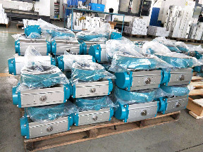 Quality Pneumatic Rotary Actuator Double Acting And Spring Return Pneumatic Actuators for sale