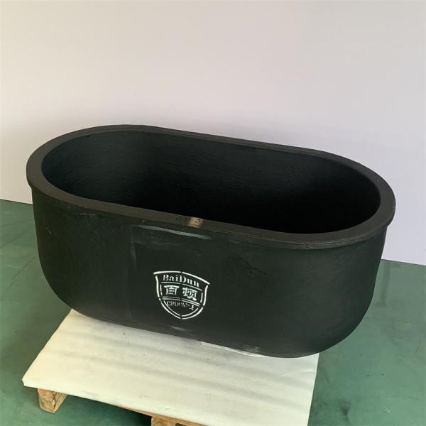 Quality Industrial Clay Graphite Crucible Chemical Resistant For Mold Casting Graphite for sale