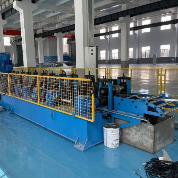 Quality Hydraulic Cutting Solar Strut Channel Roll Forming Machine 16 Stations 10-15m for sale
