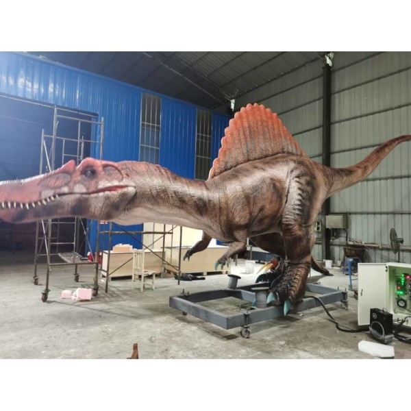Quality Life Size Realistic Animatronic Dinosaur Spinosaurus Servo Motors Large Range Of Movements for sale