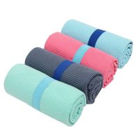 Quality Absorbed Microfiber Sport Towel Striped Towel Microfiber, Sport Cooling Towel for sale