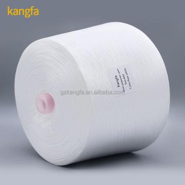 Quality Manufacture Produce 1.25kg Raw White 60/2 Spun Polyester Yarn with Chemical for sale