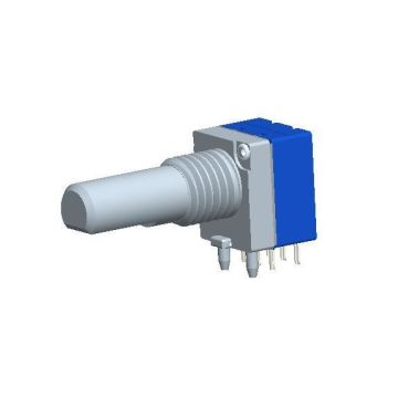 Quality Dual Unit 18mm Shaft Absolute Rotary Encoder For Car Audio Equipment for sale