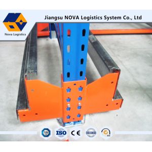 Quality Selective Heavy Duty Shuttle Metal Pallet Racks warehouse shelving Steel Q235 for sale