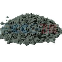 Quality Playground Color Rubber Granules Grey EPDM Content 20% DIN EN 1183-1 for sale