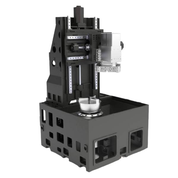 Quality High Cost Performance T6 CNC Machining Lathe Metal Turning Center SMTCL Vertical for sale