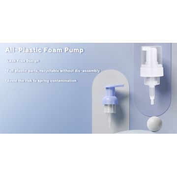 Quality Leak Proof Foam Bottle Pump Plastic Material 40/400 For Hand Sanitizer for sale
