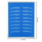 PMU Permanent Makeup Rubber 3D Lips Practice Skin Tattoo Mat To Practice Perfect Eyebrow