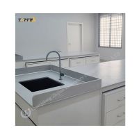 Quality 200-250 Kg Load Capacity Full Steel Shelving Lab Island Bench for sale